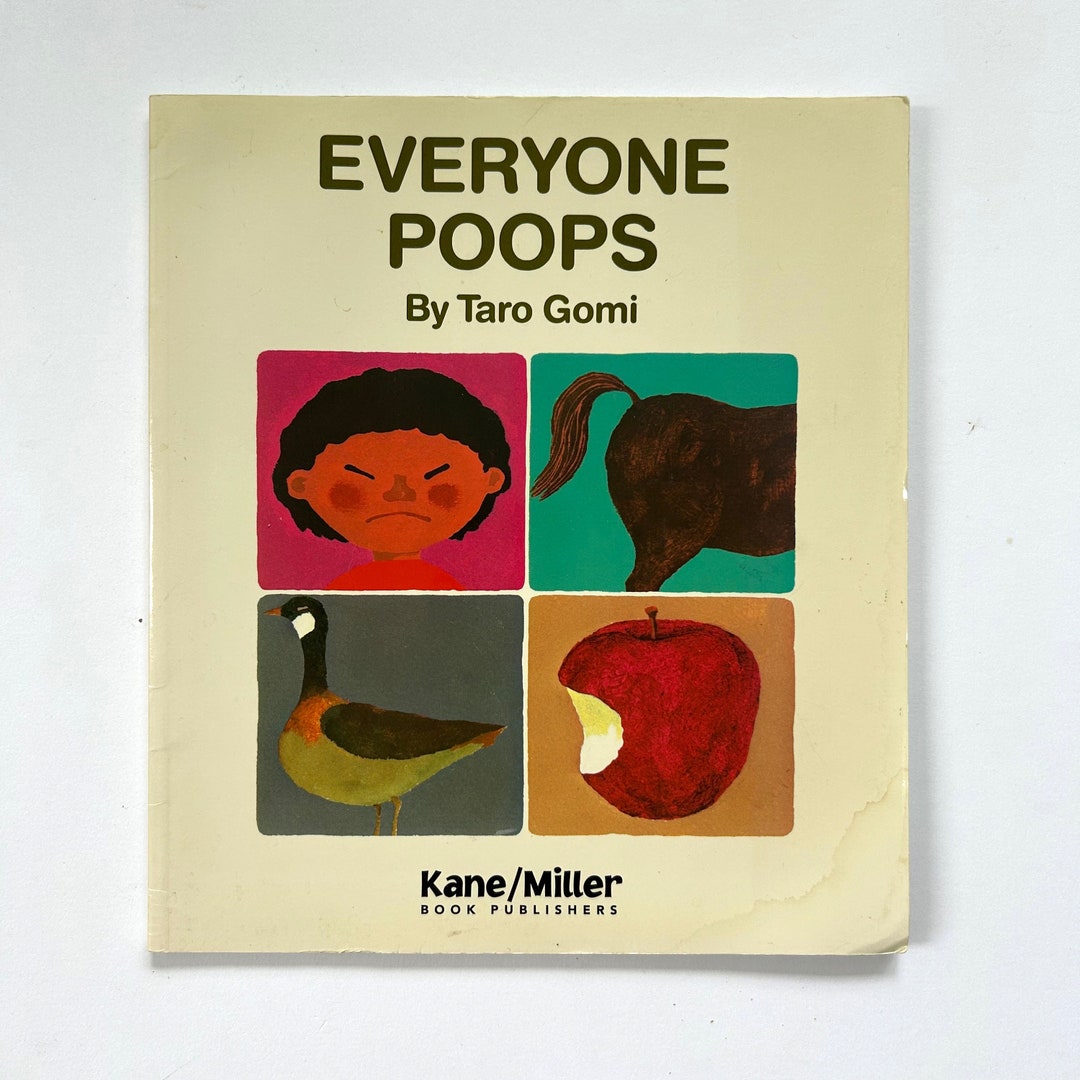 Everyone Poops Written and Illustrated by Taro Gomi - Etsy