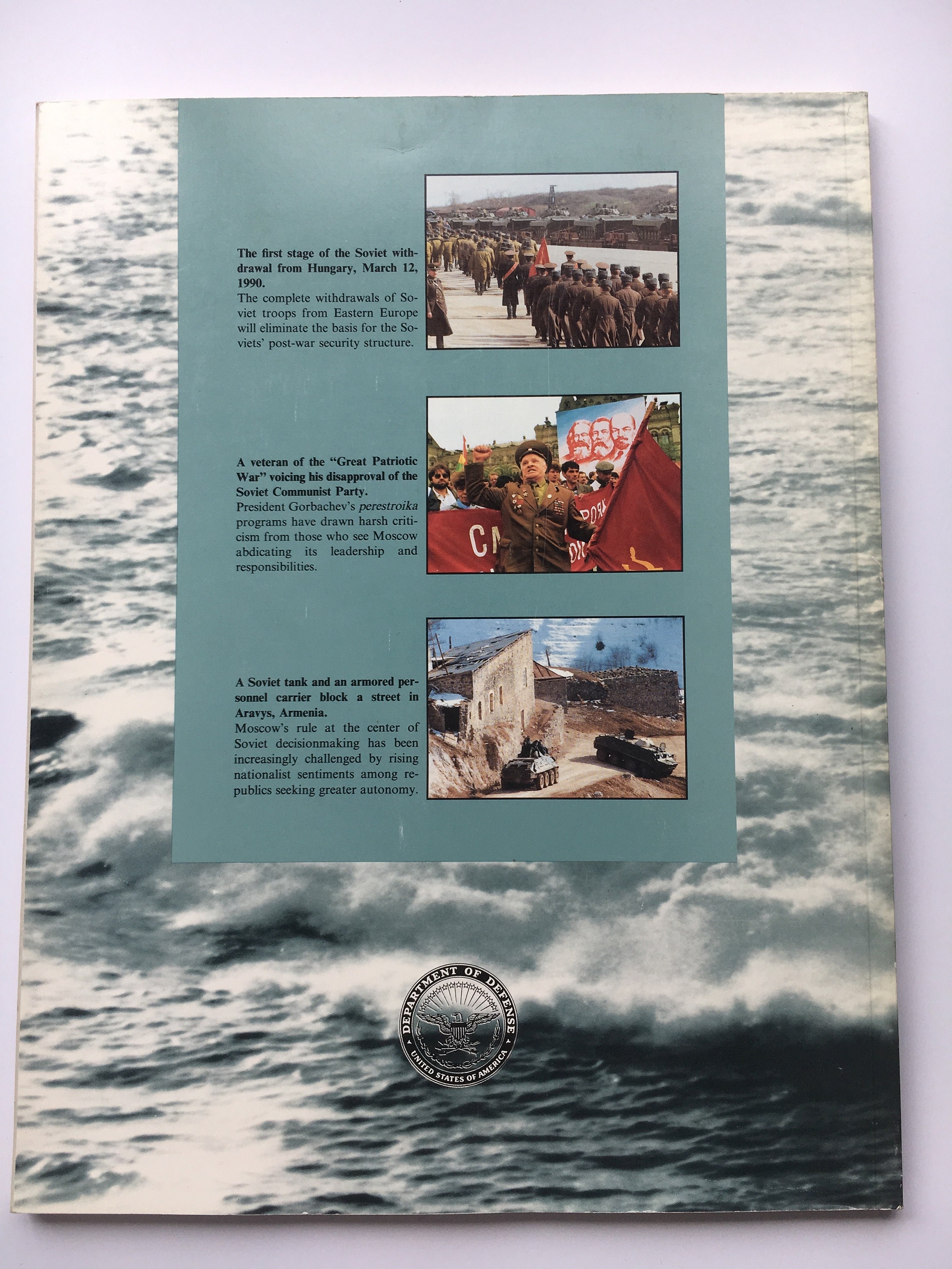 Vintage Book of "soviet Military Power, 1990" - Etsy