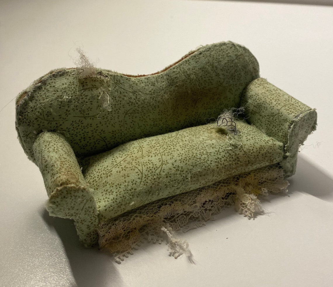 Handmade Miniature Scale Grandma Couch - Etsy