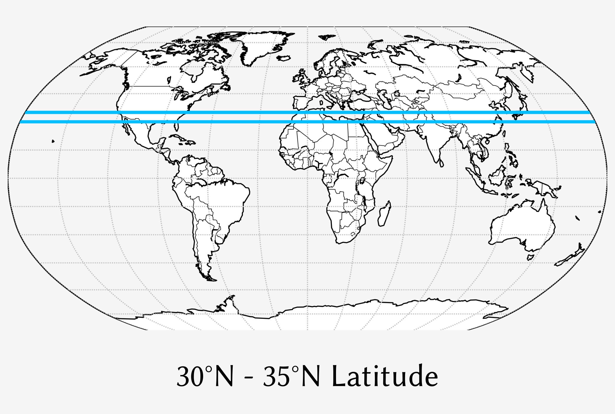 30 N 35 N Latitude Temperature Blanket Pattern Bundle - Etsy UK