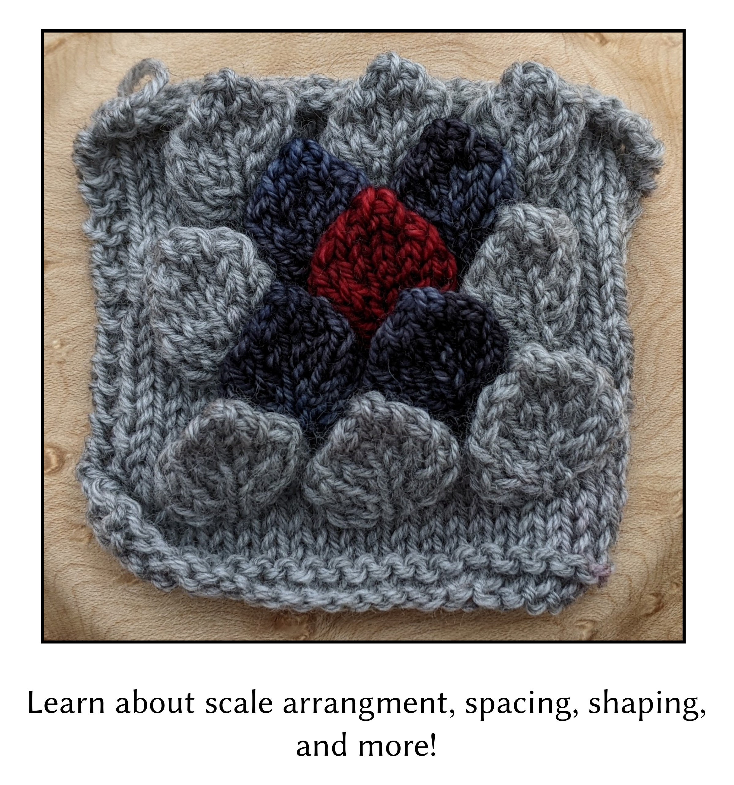 Knit Scales PDF Pattern: Complete Tutorial for Articulated 3-D Knitted ...
