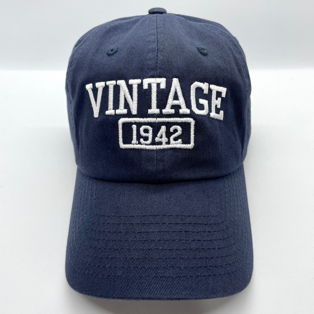 Vintage With Any Year Baseball Hat-adult and Kids Sizes-many Color ...