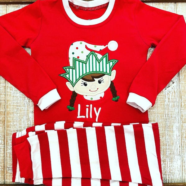 Elf Pajamas - Etsy
