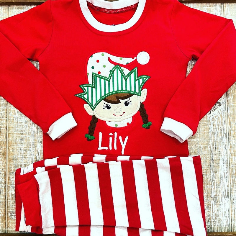 Elf Pajamas - Etsy