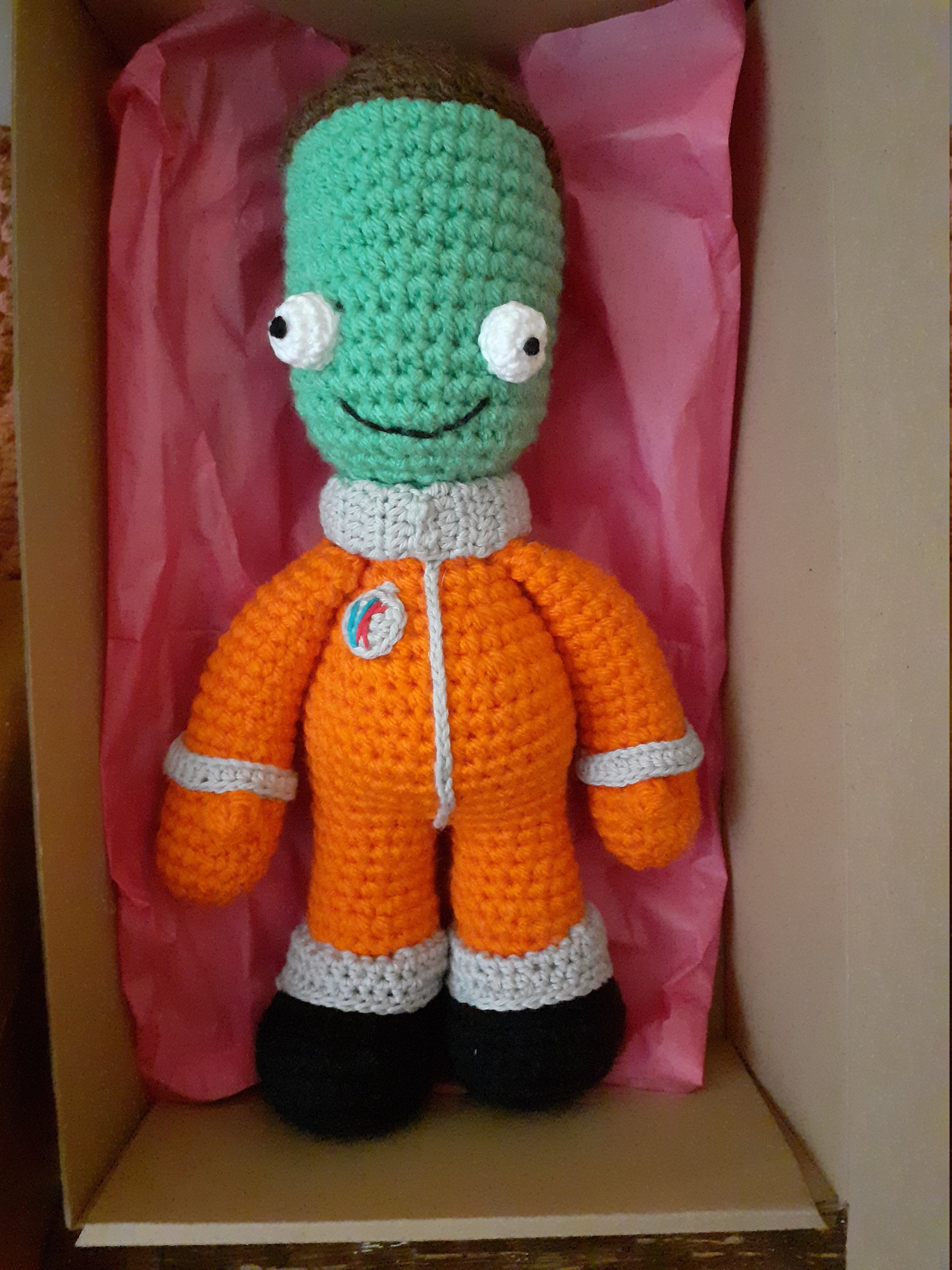 Space Alien Crochet Pattern, Kerbal Style - Etsy UK