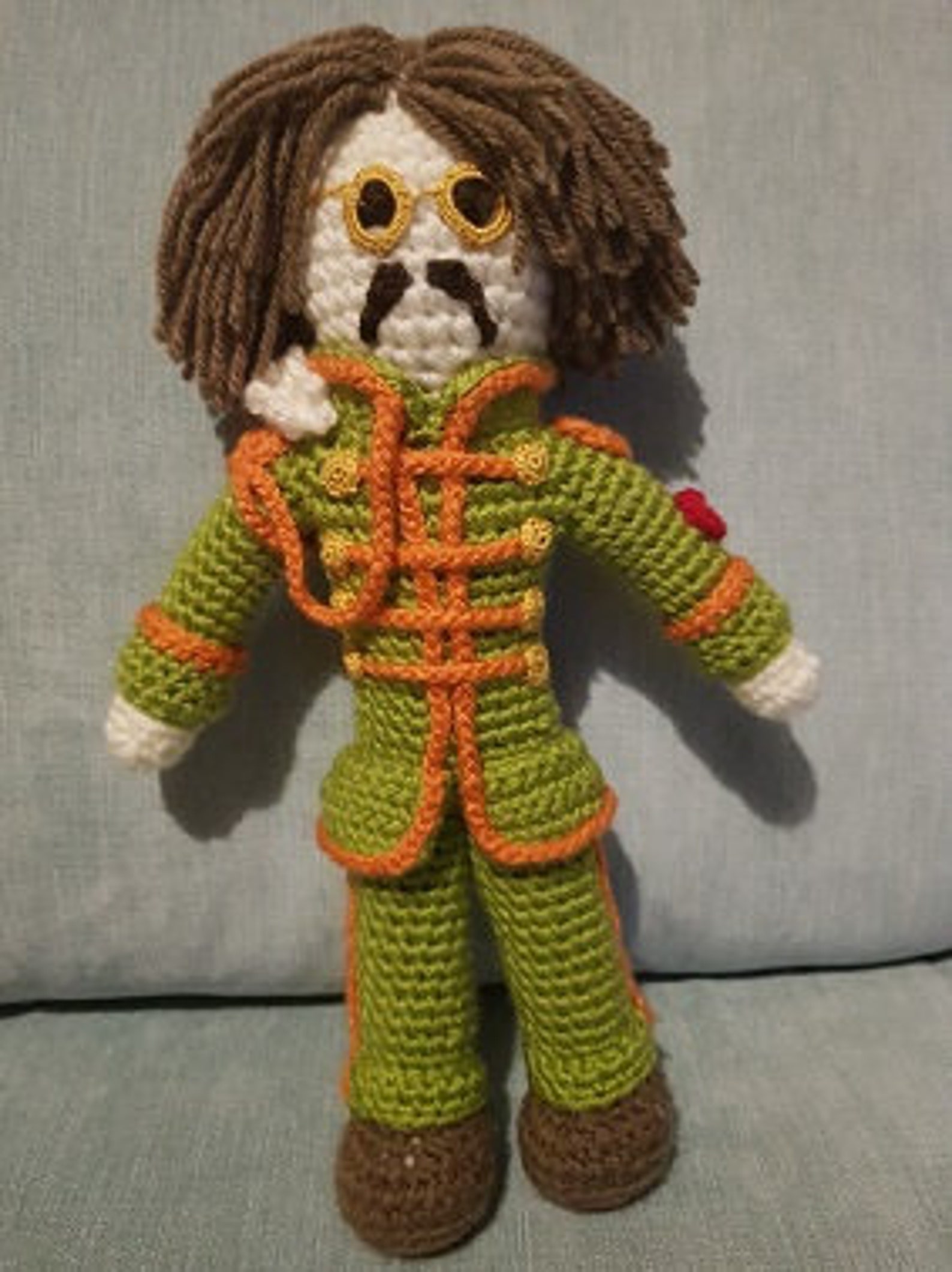 Sergeant Pippers Crochet Pattern PDF Download Revised and - Etsy UK