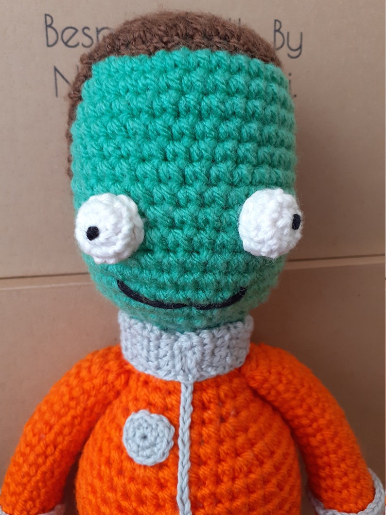 Space Alien Crochet Pattern, Kerbal Style - Etsy UK