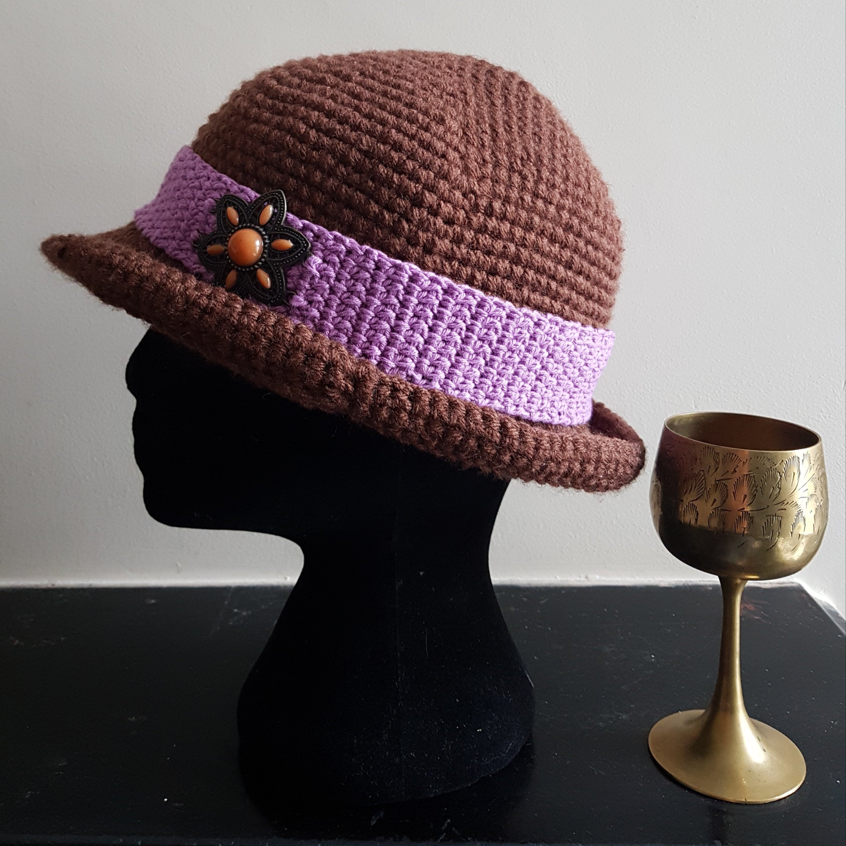 CROCHET Pattern/the Charlie Bowler Hat/pdf Pattern