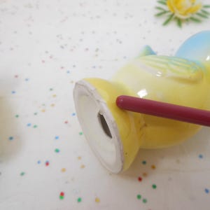 Vintage Blue Bird Salt Pepper Shaker Set Anthropomorphic Bluebird Mid ...