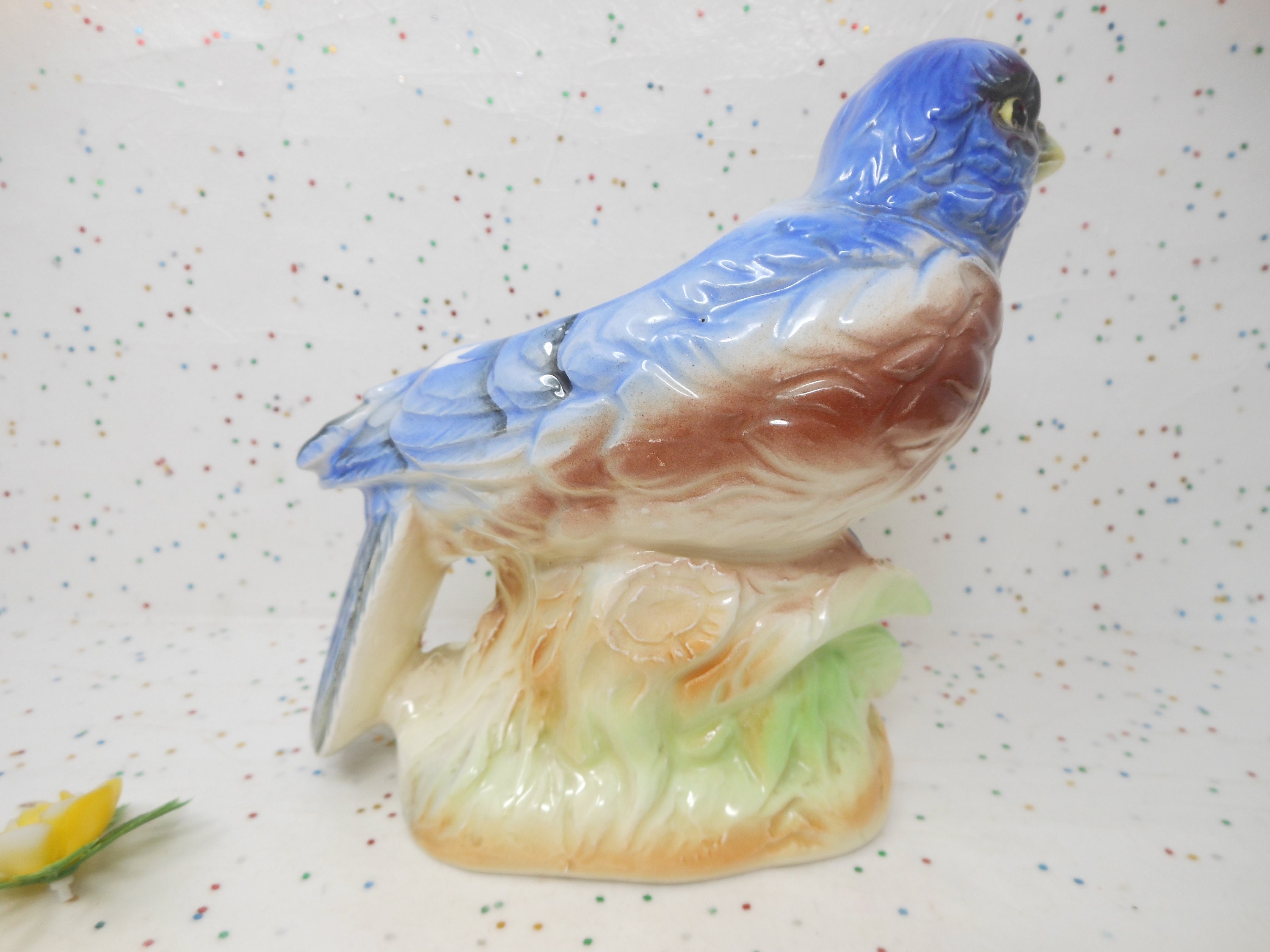 Vintage EO BRODY Bluebird Planter Bird Ceramic Pottery Japan - Etsy