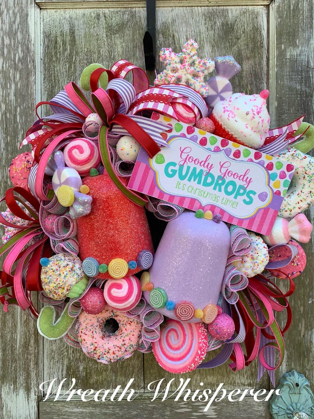 DELUXE CHRISTMAS Large Santa Candyland 29x29 - Etsy