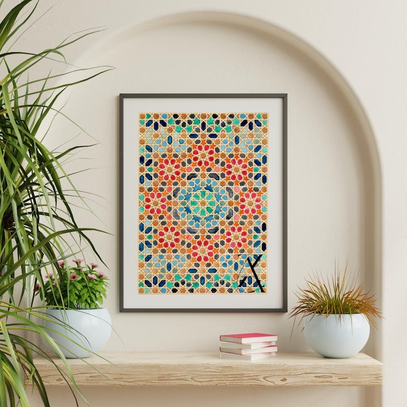 Islamic Geometry Design - Etsy UK