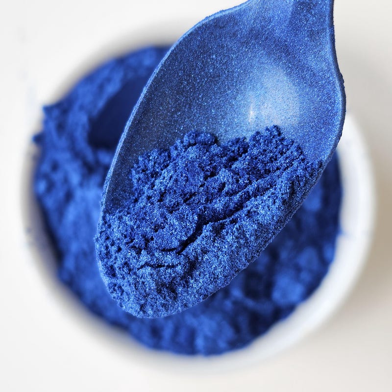 Blue Mica Powder - Etsy
