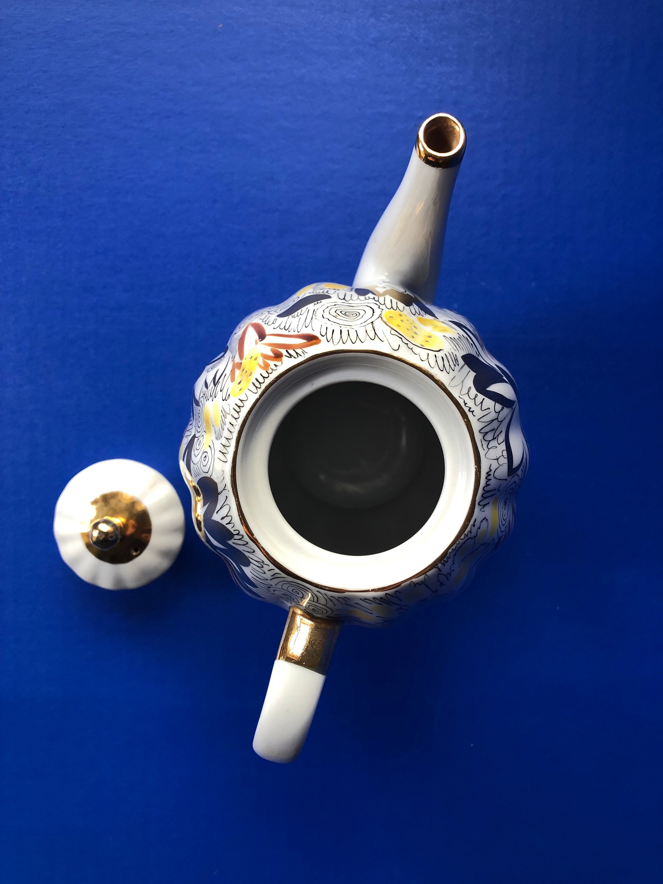 Lomonosov Imperial Porcelain Factory LFZ Coffee Set for 6, Pattern ...