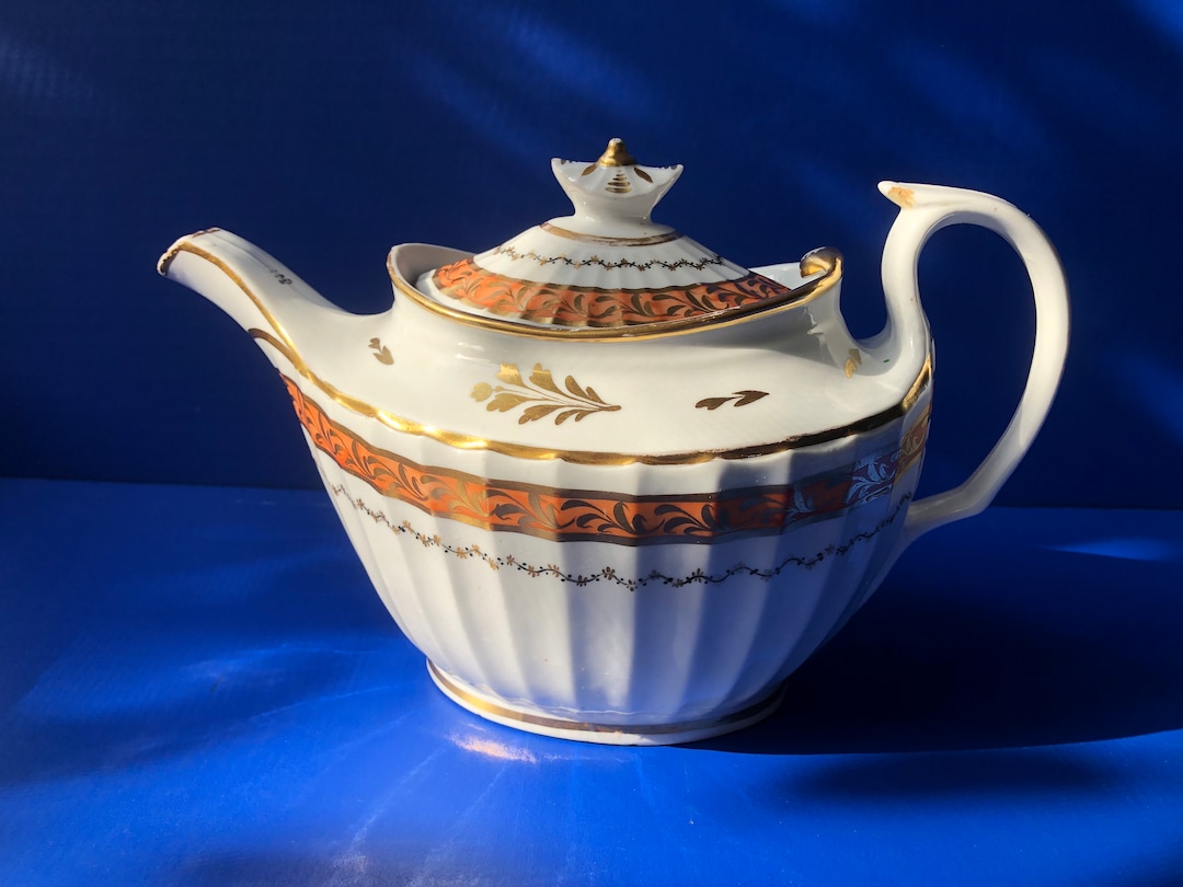 Rare Anstice Horton and John Rose Coalport Teapot, Pattern #226, Ca ...