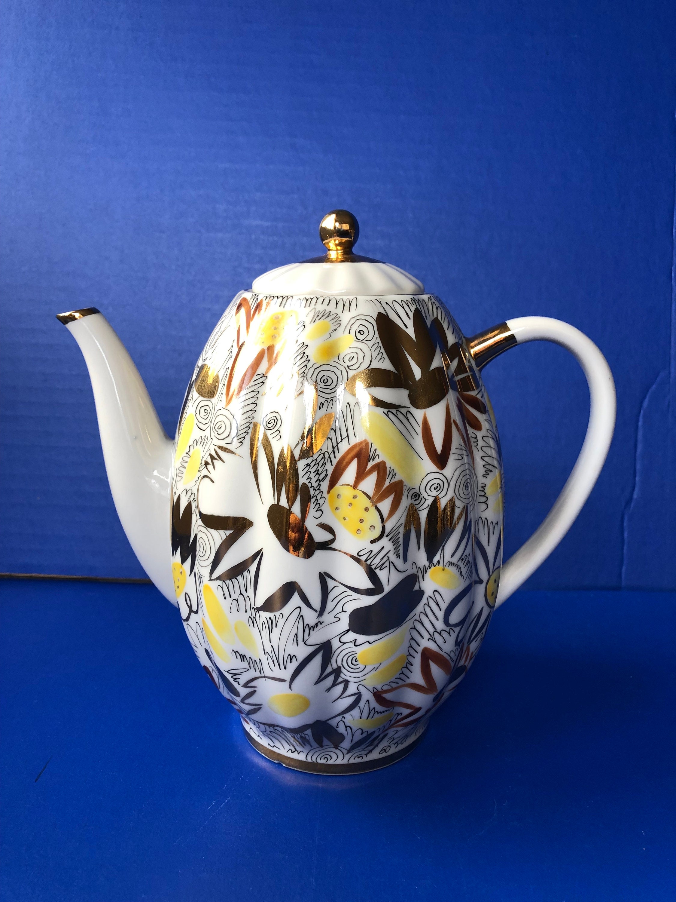 Lomonosov Imperial Porcelain Factory LFZ Coffee Set for 6, Pattern ...