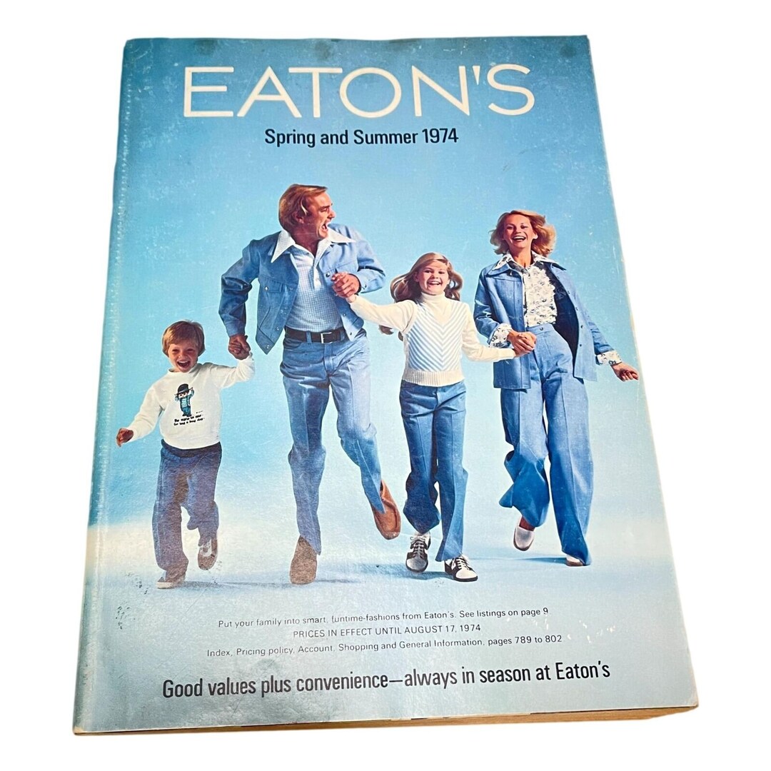 Eatons Catalog Spring Summer 1974 Canada Pant Suits Girdle Orange Decor ...