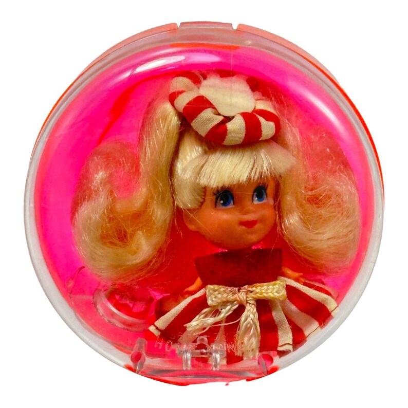 Vintage Liddle Kiddle Lollipops Peppermint Case Sweet Treat Doll and ...