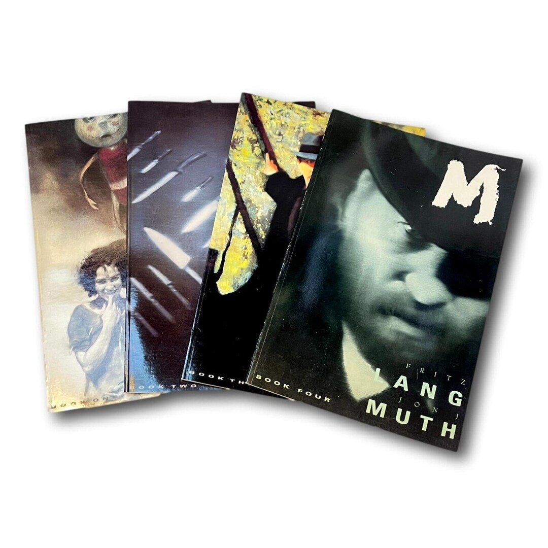 Jon J Muth M Lot 4 Fritz Lang Vol 1 to 4 Includes Record Book Eclipse ...