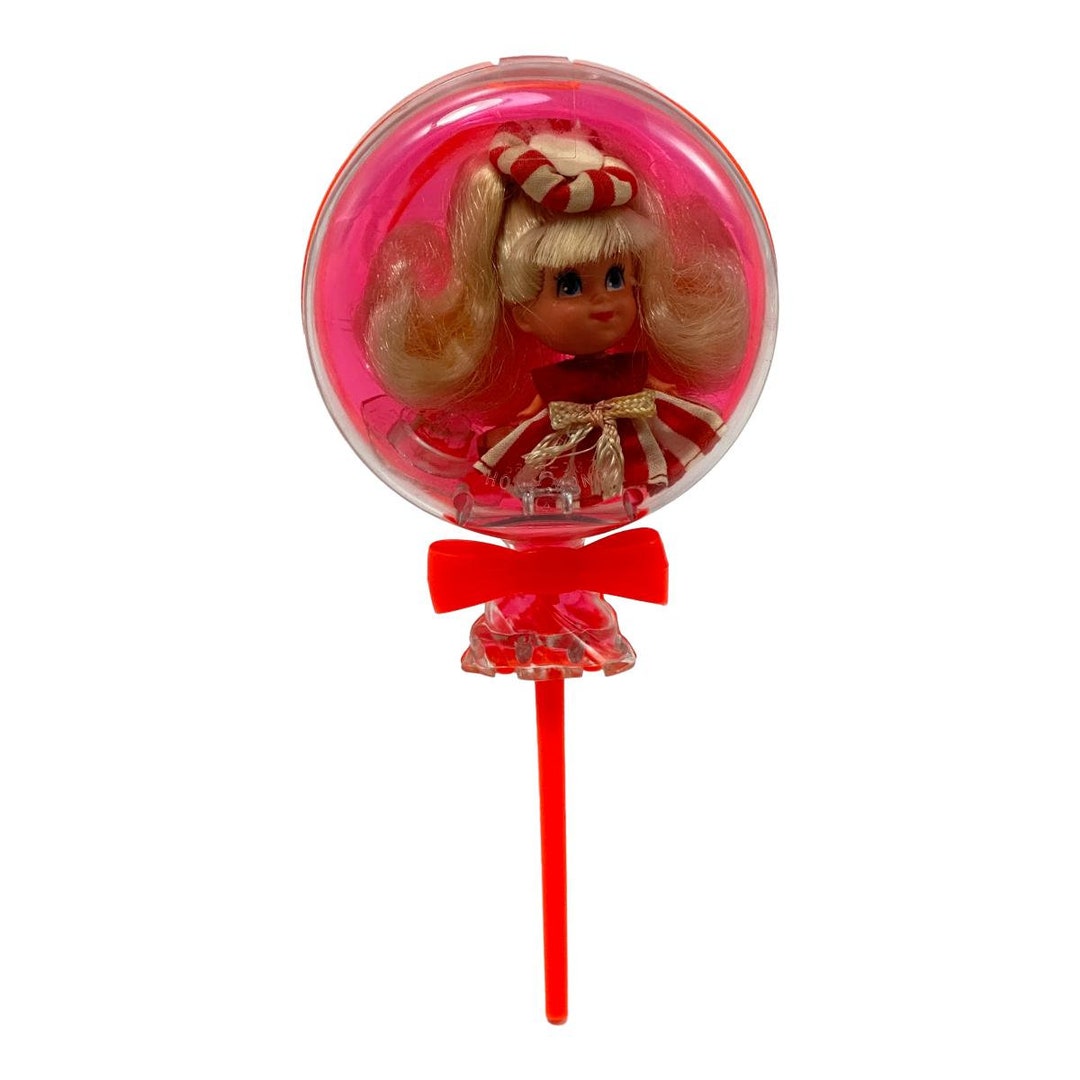Vintage Liddle Kiddle Lollipops Peppermint Case Sweet Treat Doll and ...