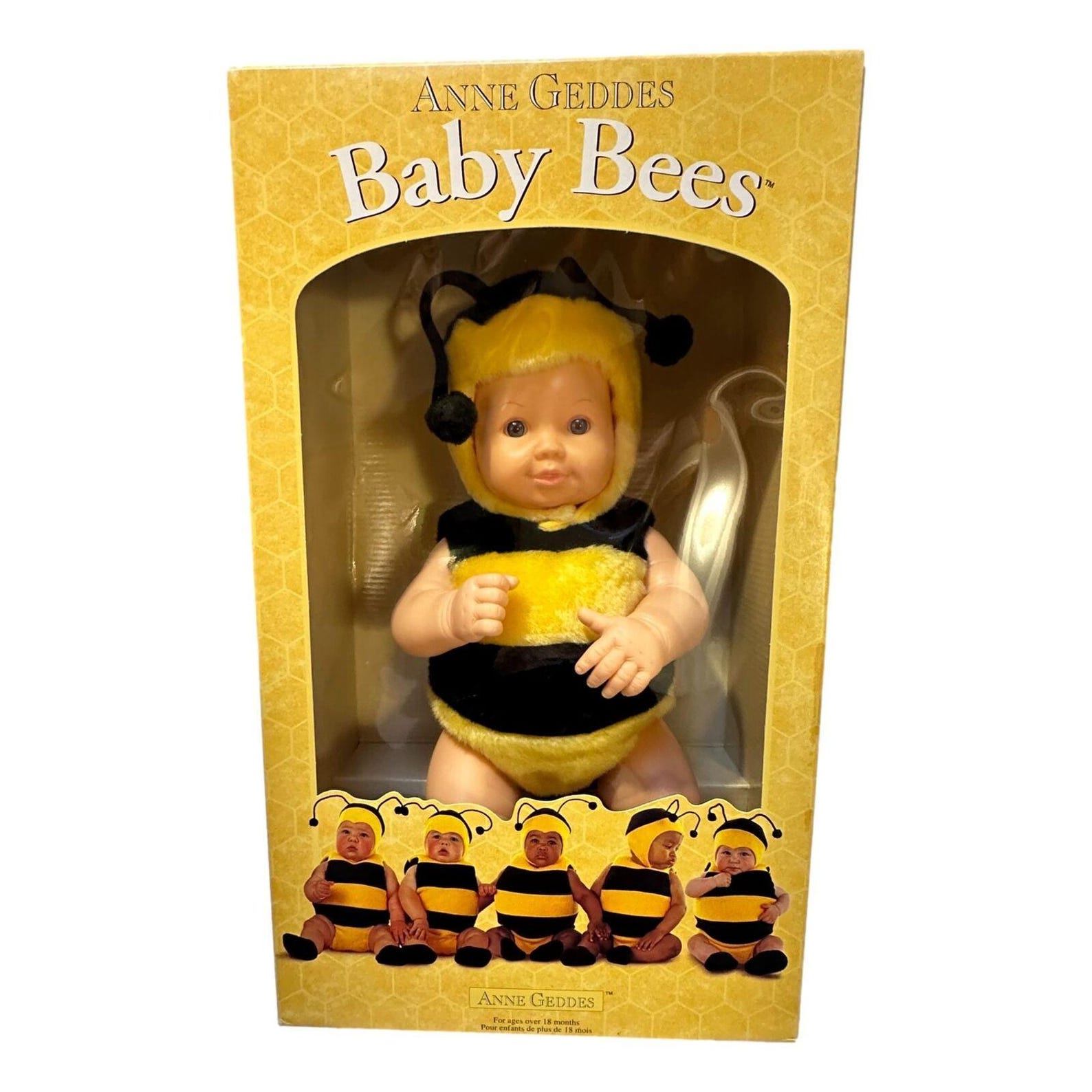 Anne Geddes Baby Bees Doll 15 Inch Boxed 1998 Vintage New - Etsy