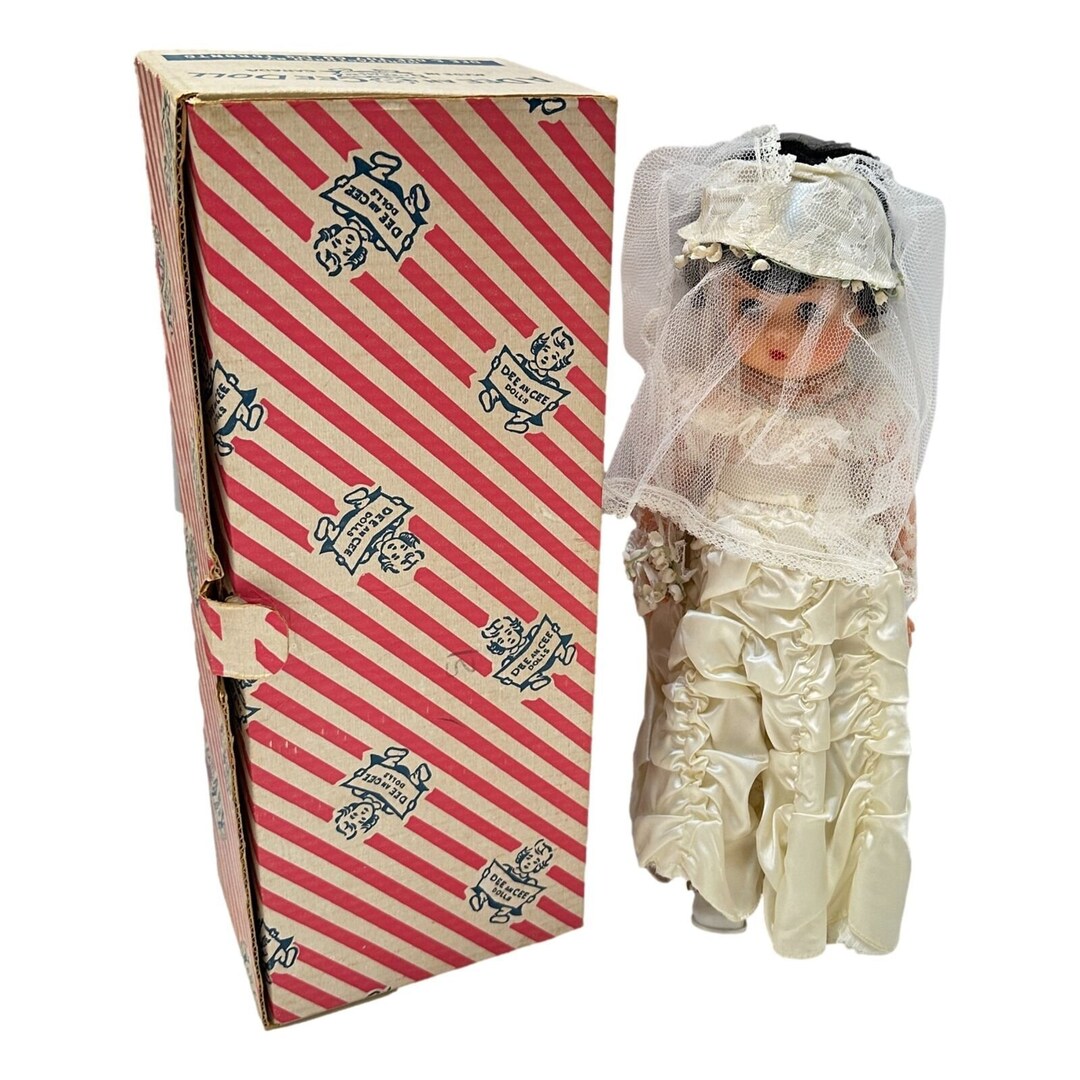 Dee and Cee Bride Doll MCM Doll Original Box Vintage 1950s Wedding - Etsy