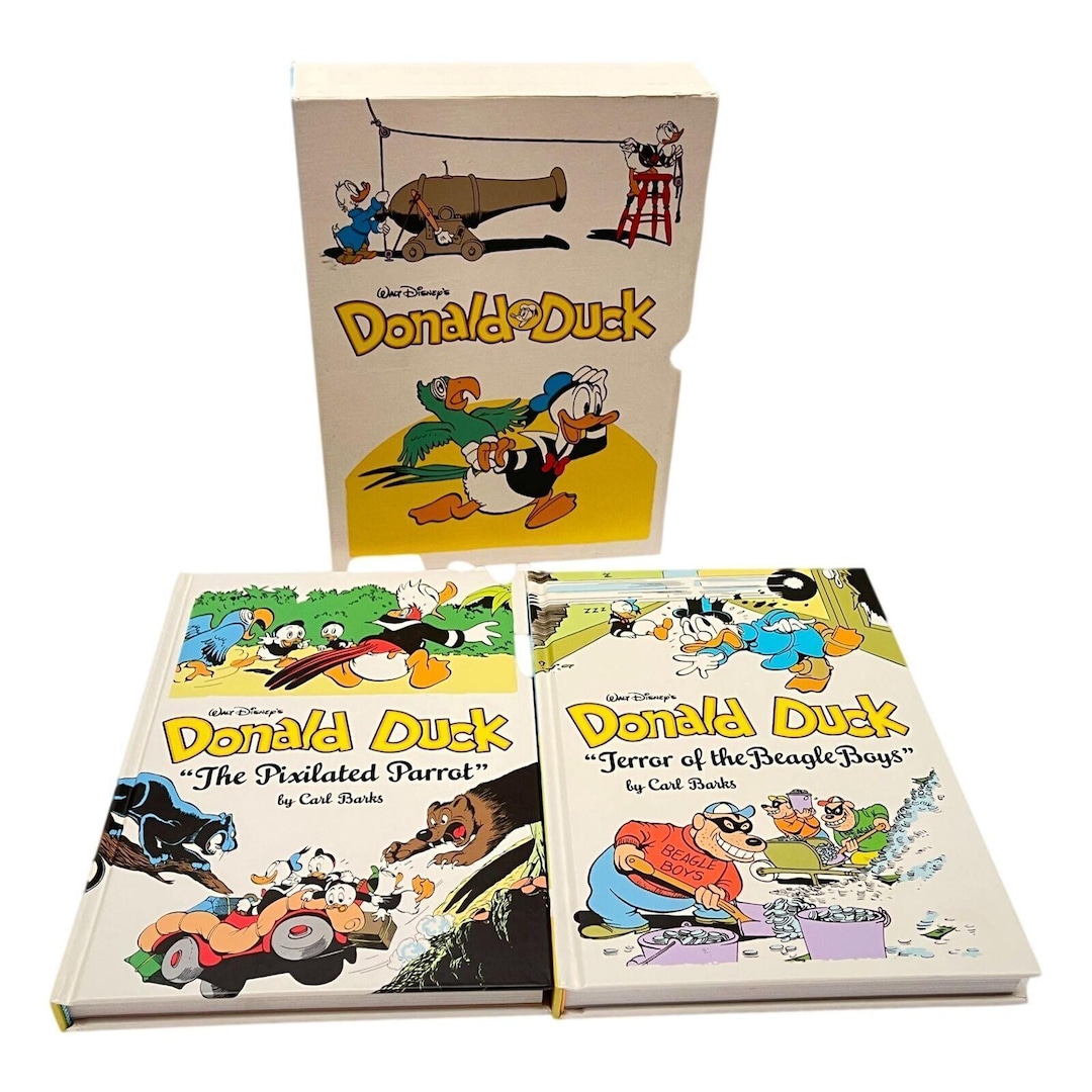 Disney Donald Duck Carl Barks Box Set Pixilated Parrot and Terror ...