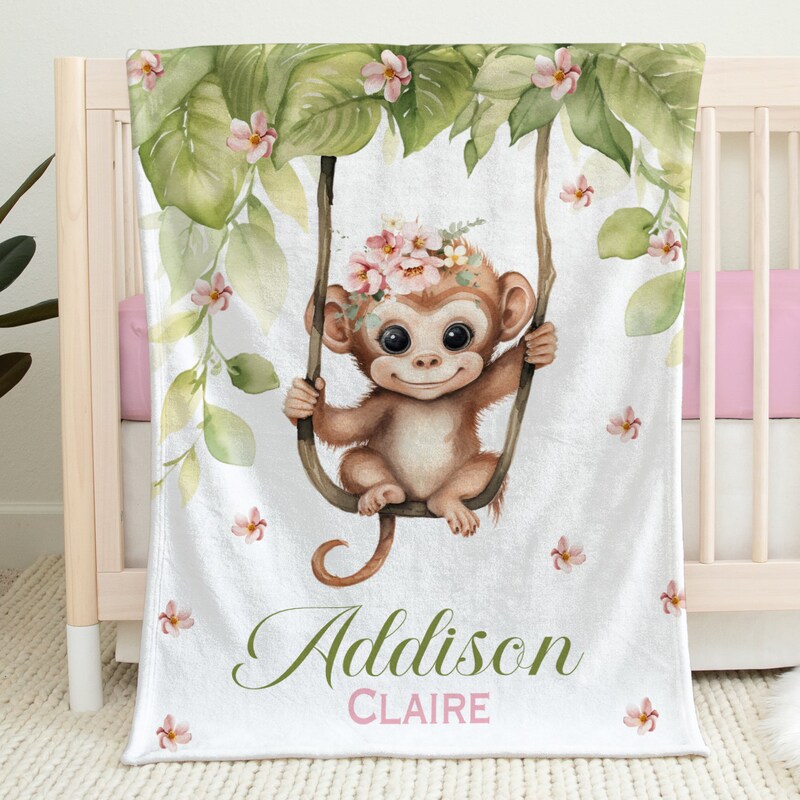 Monkey Blanket - Etsy