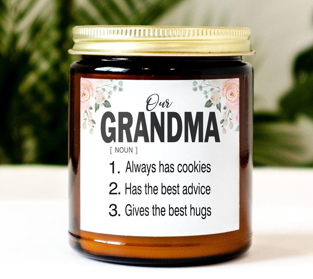 Funny Grandma Noun Gift, Grandma Birthday Gift, Personalized Grandma ...
