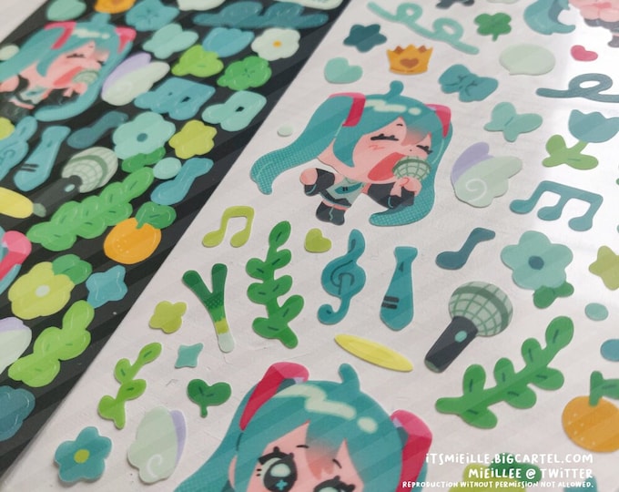 Vocaloid Stickers Vocaloid Stickers - Etsy