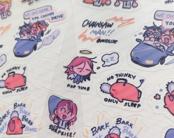 CSM Inspired Sticker Sheet - Etsy