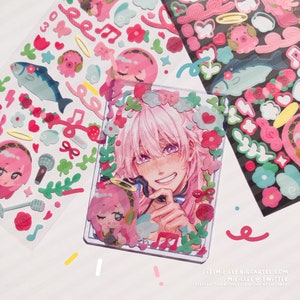 VOCAL | Luka Inspired Deco Style Sticker Sheet - Etsy