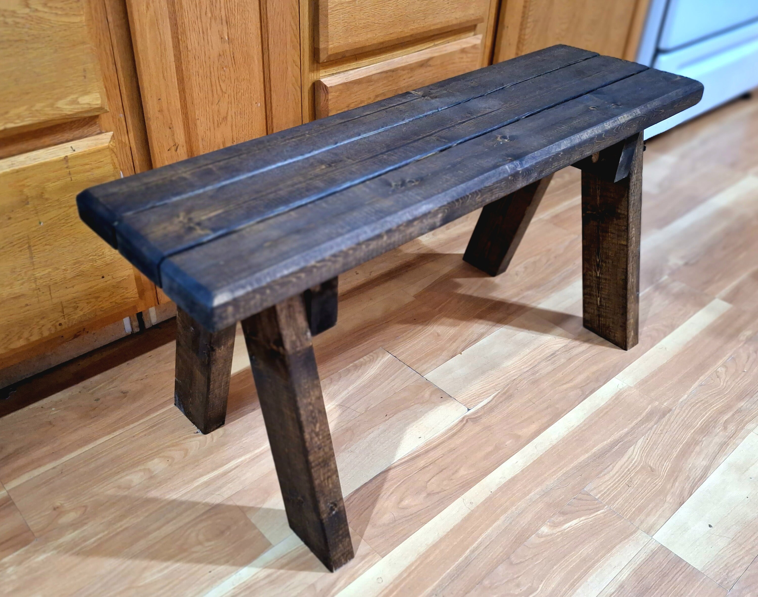 Wooden Bench, Out Door Bench, Garden Bench, Mud Room Bench, Wedding ...