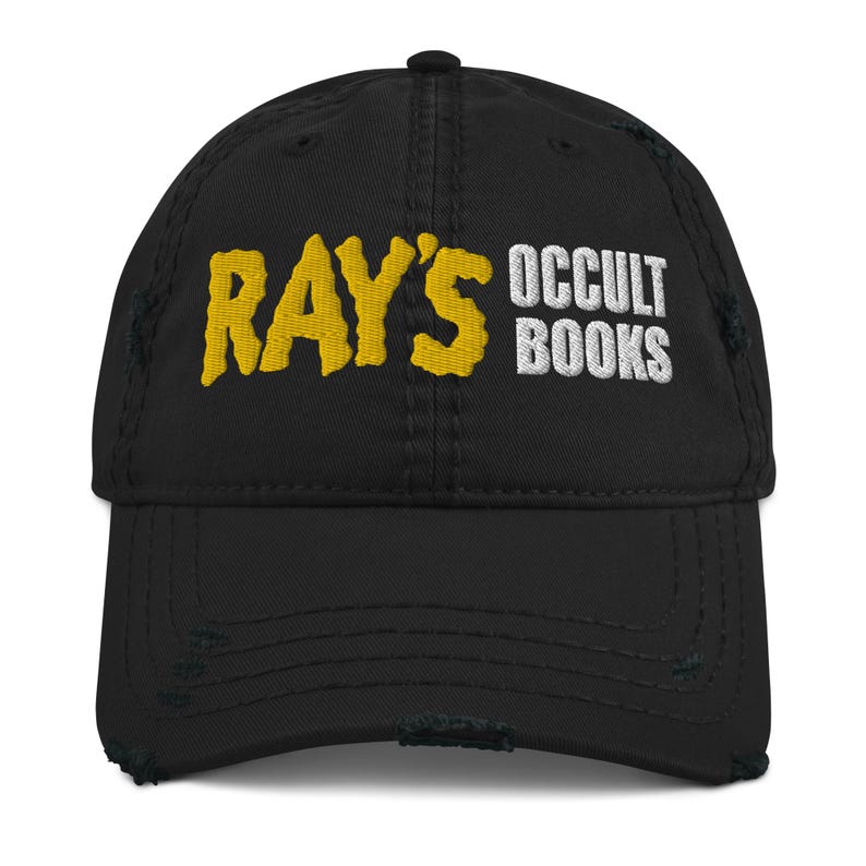 Rays Occult Books Distressed Dad Hat - Ghostbusters Inspir D - Etsy