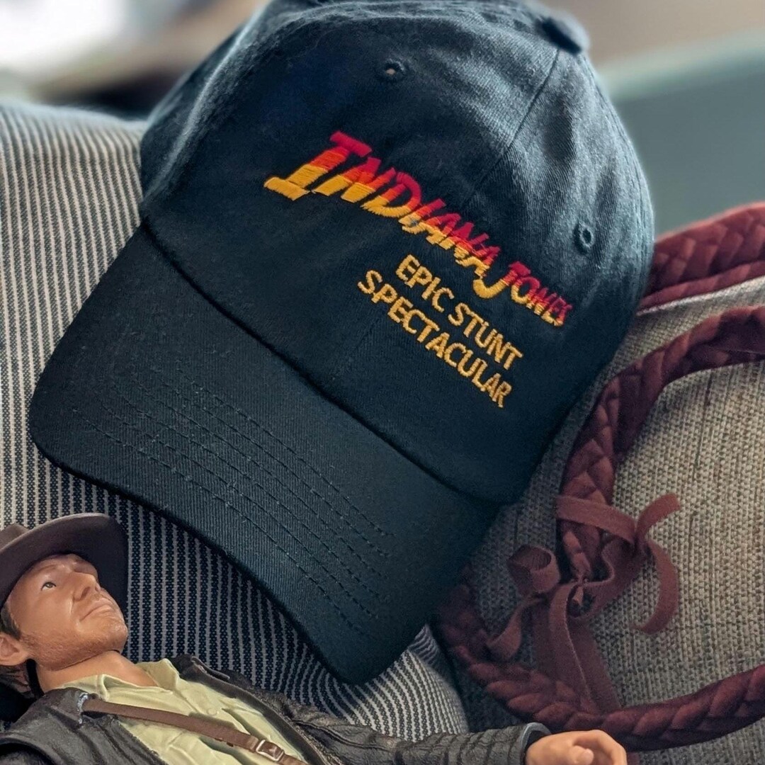 Youth Indiana Jones Epic Stunt Spectacular Disney Baseball Cap - Etsy