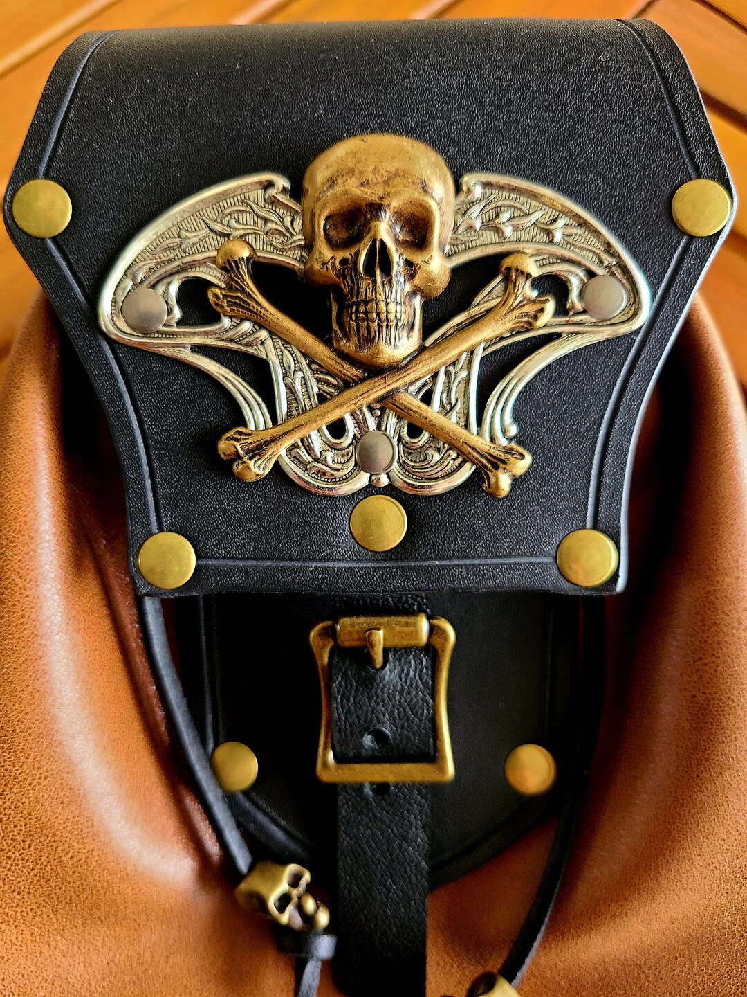 Pirate Pouch, Sporran, Hip Bag With Premium Leather - Etsy