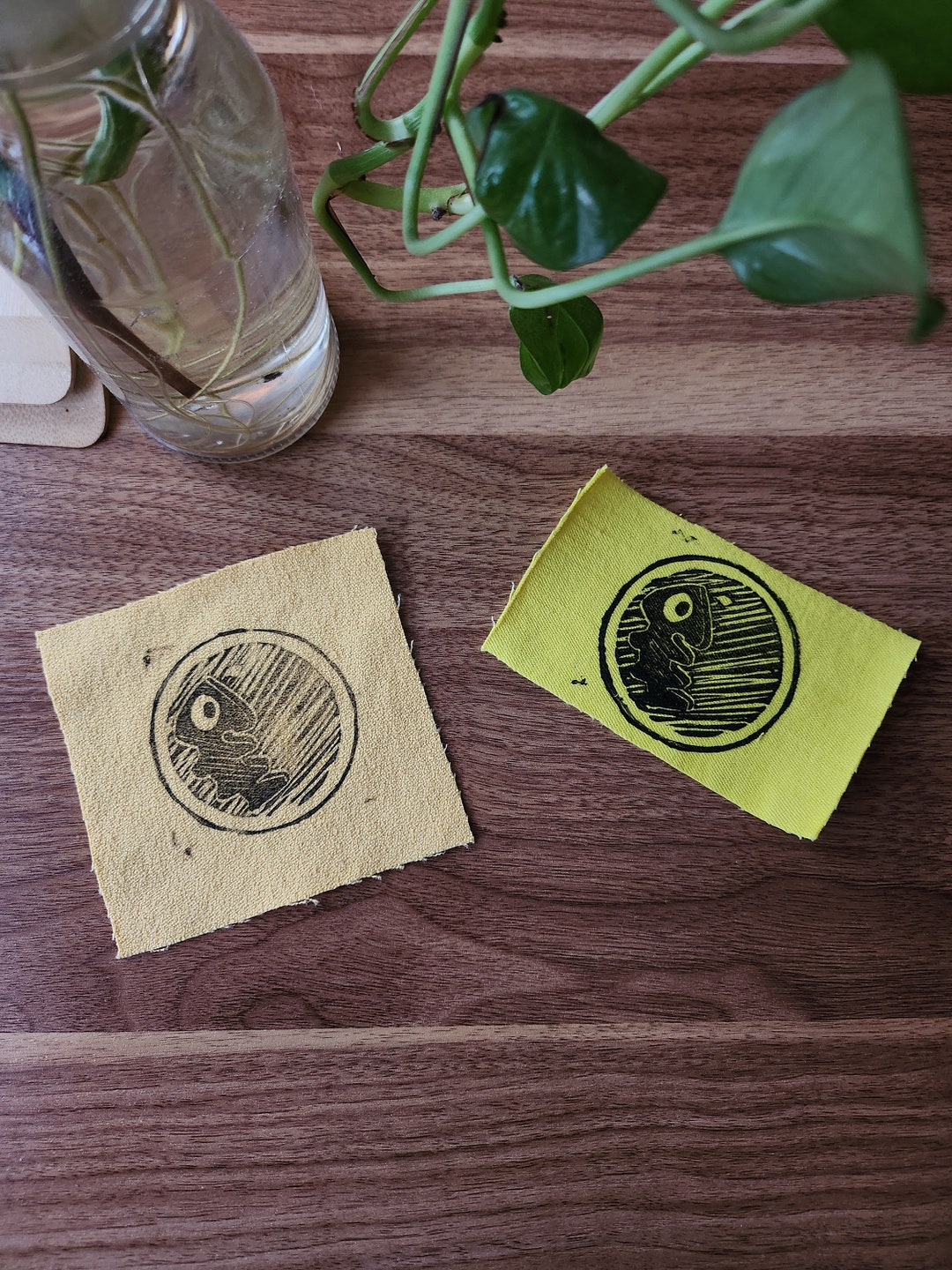 GOLDEN EGG - Block Print Patch (splatoon) - Etsy