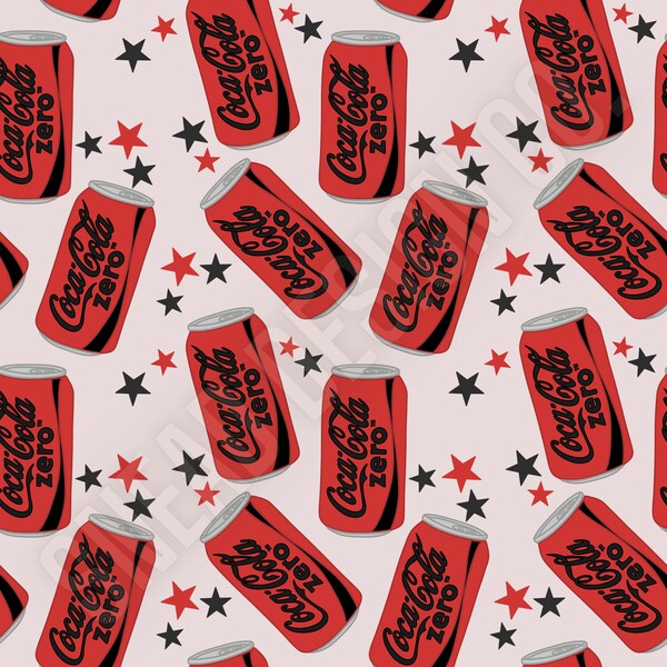 Diet Coke Fabric - Etsy