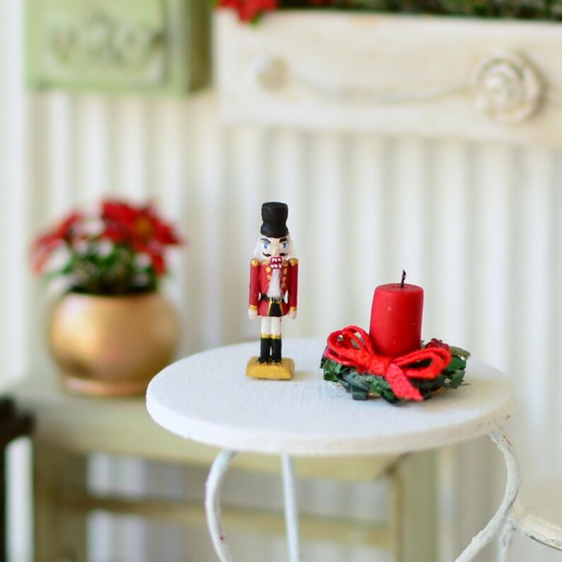 Miniature Nutcracker - 1/12th Scale Nutcracker- Extra Small Miniature ...