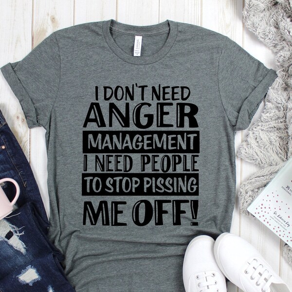 Anger Shirt - Etsy