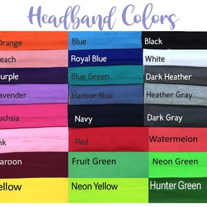 Custom Headbands, Girls Headbands, Adult Headbands, Personalized ...