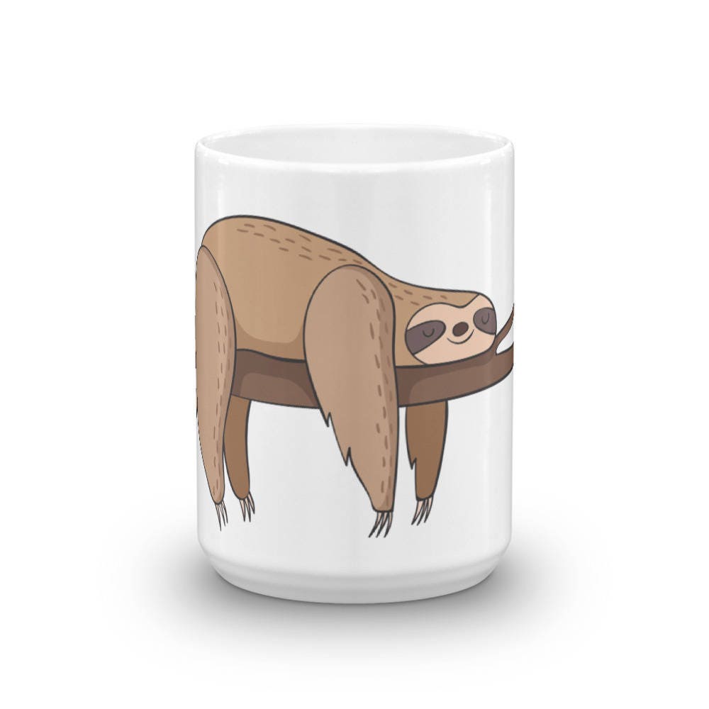 Sloth Coffee Mug Sloth Coffee Mug Coffee Cup Cute Sloth - Etsy