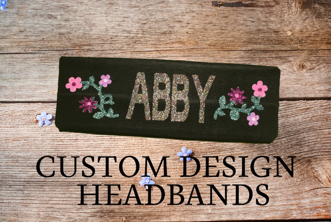 Custom Headbands, Personalized Sports Headbands, Adult Unisex Headband ...