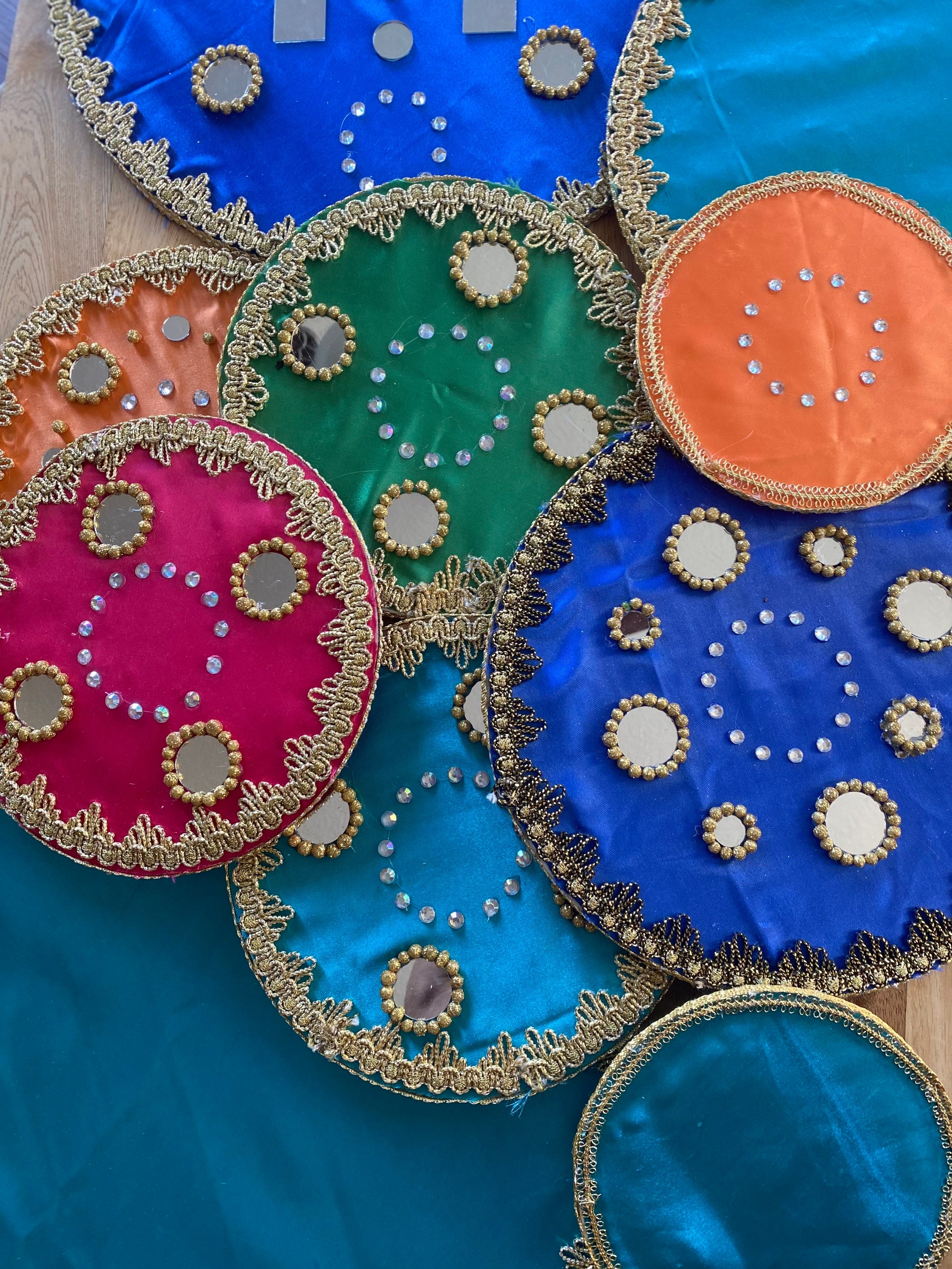 Mehndi Plates Decoration