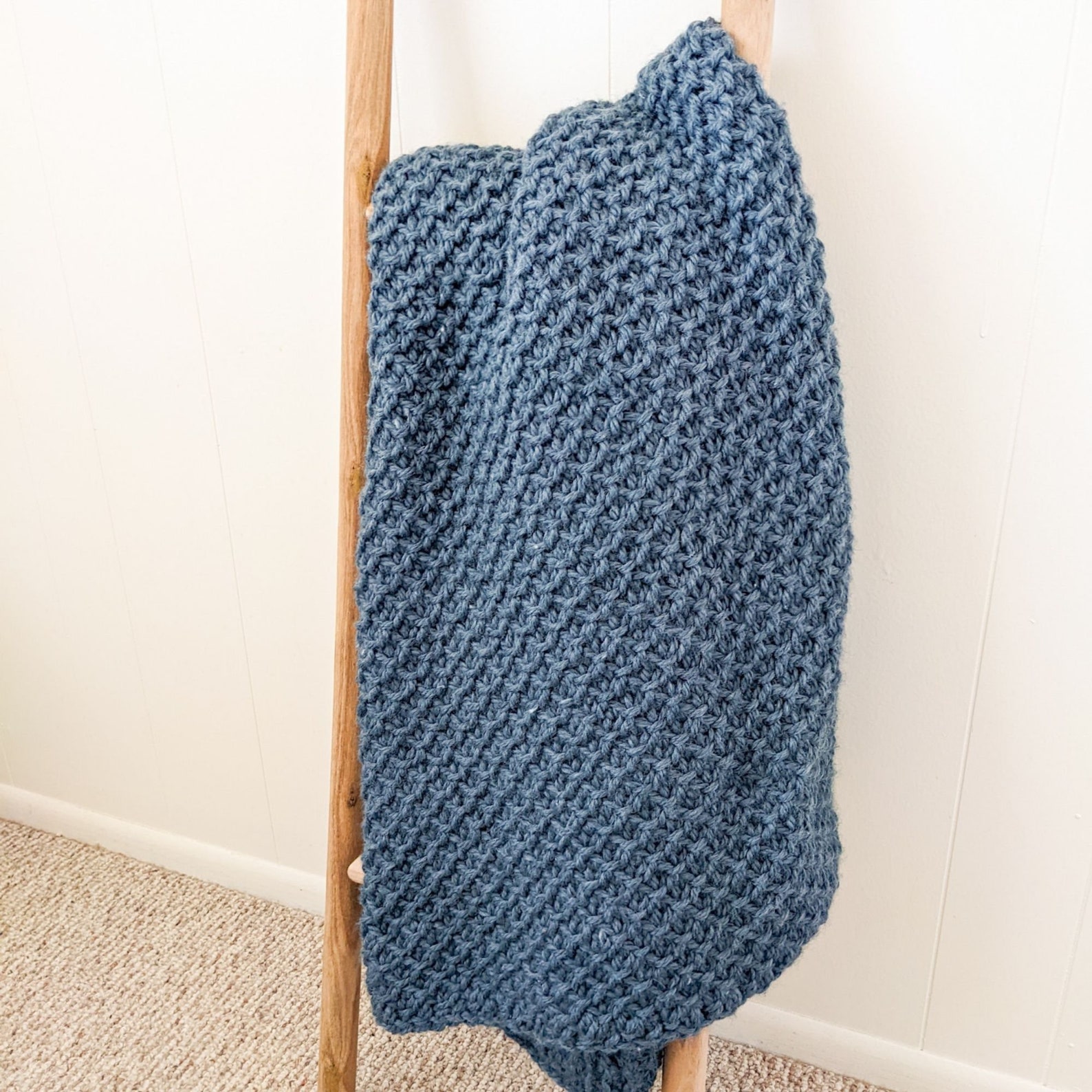 TUNISIAN CROCHET PATTERN, Easy Tunisian Crochet Blanket Pattern ...
