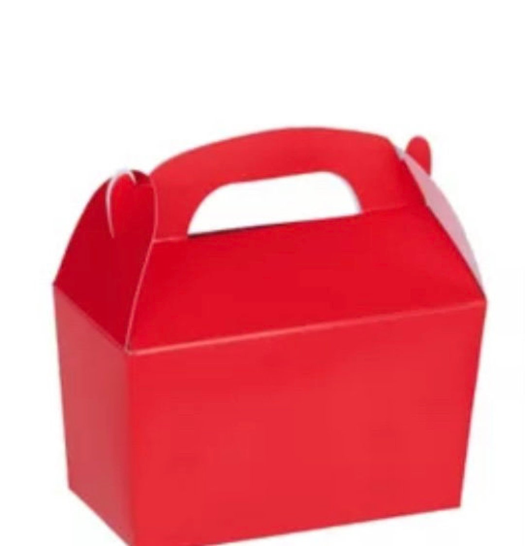Red Plain Gable Boxes Lot of 12 - Etsy