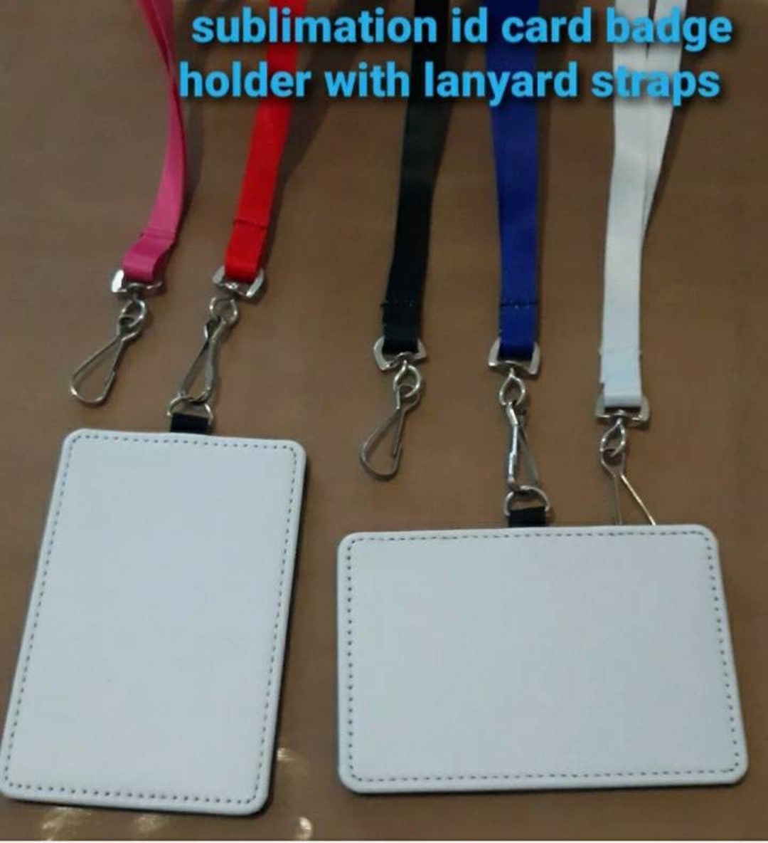 Sublimation I'd Card Badge Document Holder Horizontal - Etsy