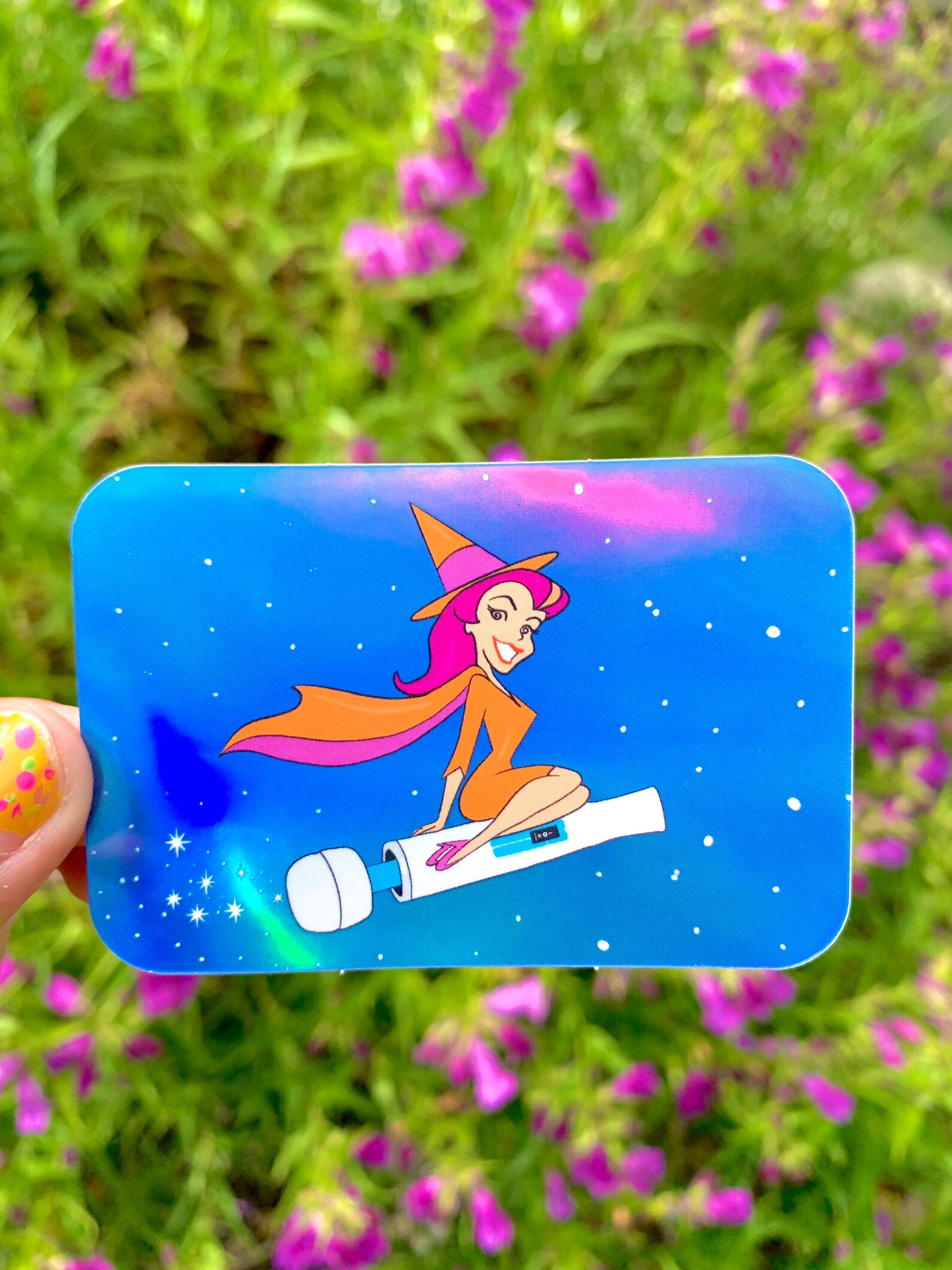 Lesbian Bewitched Holographic Sticker | Etsy