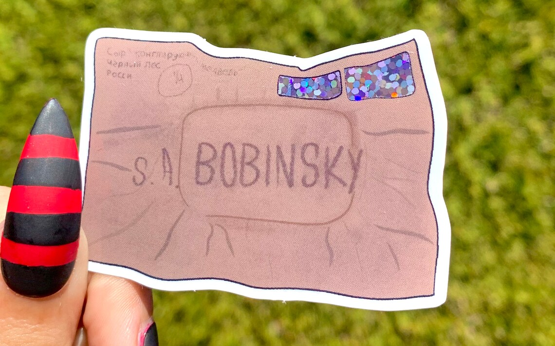Coraline Mr. Bobinskys Cheese Mail sticker | Etsy