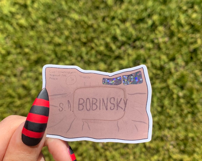 Coraline Mr Bobinsky S Cheese Mail Sticker Etsy